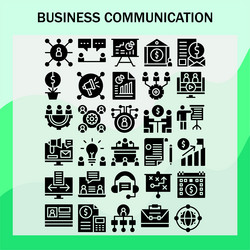 Business communication Royalty Free Vector Image