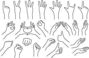 Pointing Hand Clipart Vector Images (over 1,300)