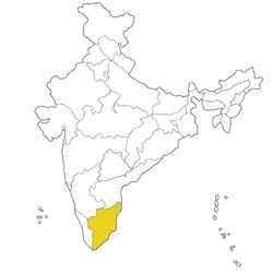 Tamil Nadu Map Vector Images (over 390)