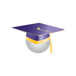 Graduation Cap Yellow Flat Vector Images (over 290)