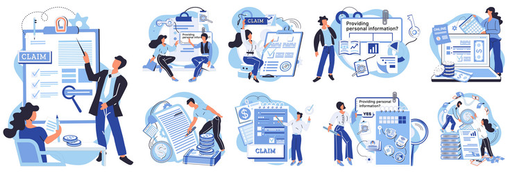 Financial audit metaphors can Royalty Free Vector Image Financial audit metaphors can Royalty Free Vector Image