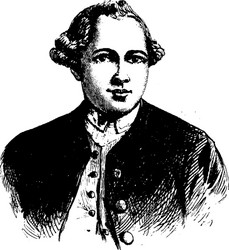 Joseph warren vintage Royalty Free Vector Image