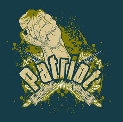 Patriot riders Royalty Free Vector Image - VectorStock