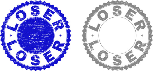Loser rubber stamp Royalty Free Vector Image - VectorStock