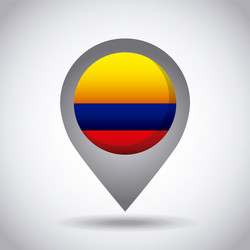 Colombia Flag Pin Vector Images (over 140)