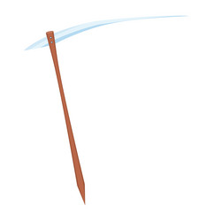 Winged angel of death with hourglass and scythe Vector Image