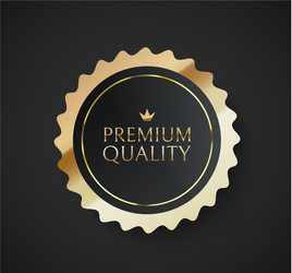 Premium quality badges or tag Royalty Free Vector Image