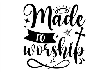 Worship Word Logo Vector Images (89)
