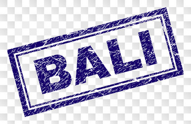 Gold bali award stamp Royalty Free Vector Image