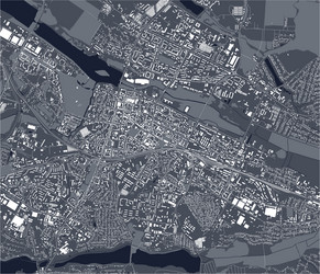 Map of the city khmelnytskyi ukraine Royalty Free Vector