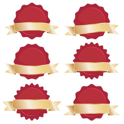 Gold Seal Red Ribbon Vector Images (over 4,500)