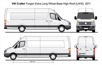 Volkswagen Crafter Vector Images (51)