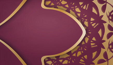 Burgundy Ribbon Frame Vector Images (over 280)