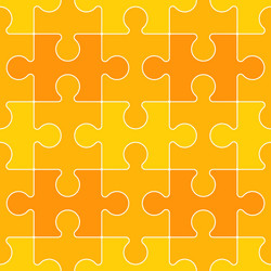 Yellow abstract pattern Royalty Free Vector Image