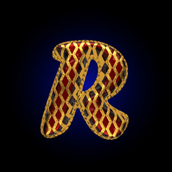 Red R Golden Vector Images (76)