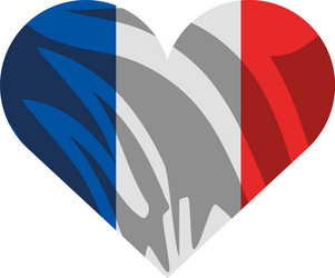 French Flag Heart Vector Images (over 1,000)