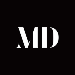 Md Monogram Logo Vector Images (over 1,700)