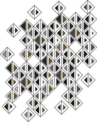 Rectangle rotate 45 degree - 6 Royalty Free Vector Image