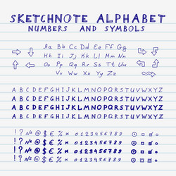 Unknown alphabet alien hieroglyphics symbols Vector Image