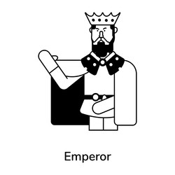 Emperor Royalty Free Vector Image - VectorStock