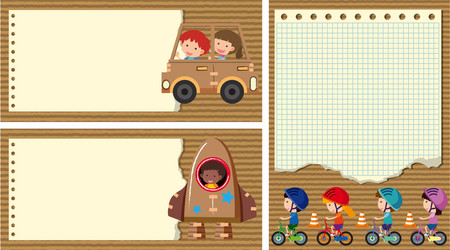 Boy Car Border Cars Vector Images (over 170)