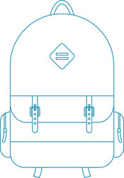 Backpack Outline Vector Images (over 16,000)