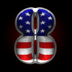 Metal figure Royalty Free Vector Image - VectorStock