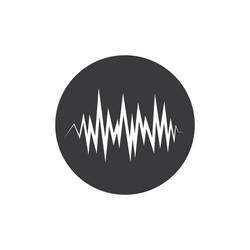 Sound wave logo Royalty Free Vector Image - VectorStock