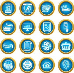 Avail credit icon simple style Royalty Free Vector Image