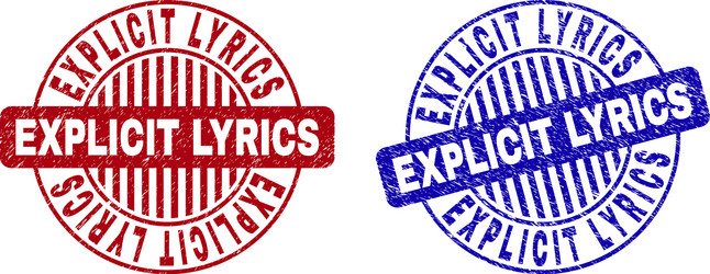 Explicit Stamp Lyrics Vector Images (over 100)