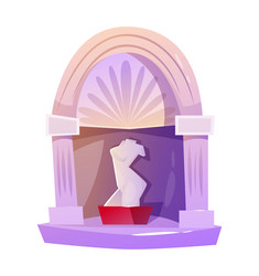 Historical museum element Royalty Free Vector Image