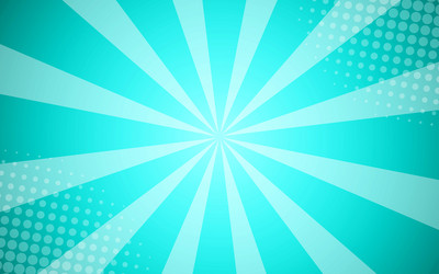 Abstract comic explosion background with radial Vector Image