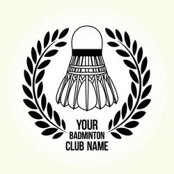Badminton Logo Clipart