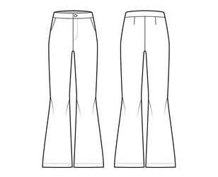 Bell Bottom Pants Vector Images (over 200)
