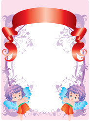 Frame of Angels Vector Images (over 4,000)