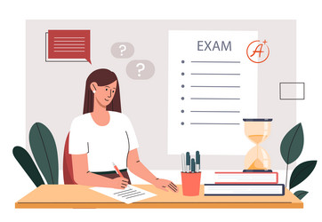 Exam Cartoon Vector Images (over 20,000)