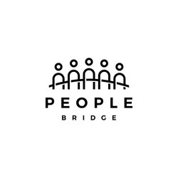 People Bridge Vector Images (over 2,500)