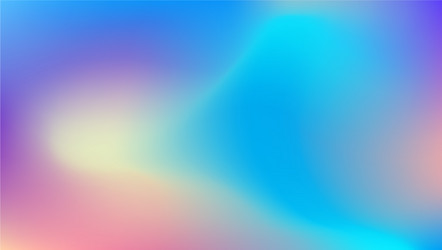 Holographic fluid abstract twisted 3d shape Vector Image