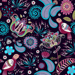 Ornamental seamless pattern ethnic Royalty Free Vector Image