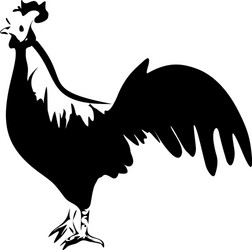Flying Rooster Vector Images (over 890)
