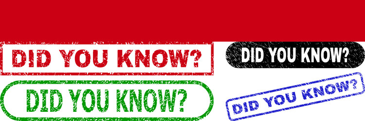 Did You Know Blue Vector Images (over 220)