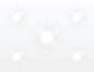 Splash effect white abstract background Royalty Free Vector