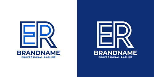 Er Monogram Logo Vector Images (over 1,900)