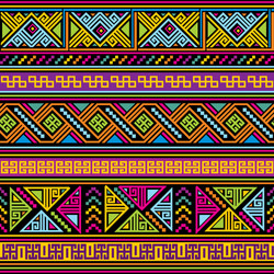 Mexican alphabet Royalty Free Vector Image - VectorStock