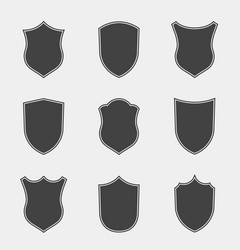 Flat clip art design elements set Royalty Free Vector Image