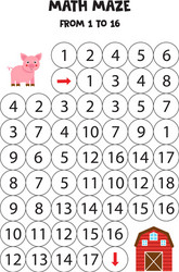 Number 16 Cartoon Vector Images (over 190)