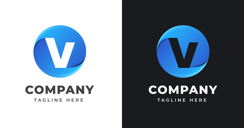 V Circle Logo Vector Images (over 9,300)