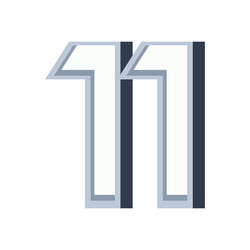 Number Eleven Vector Images (over 990)