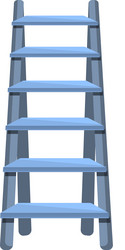 Footway ladder icon cartoon style Royalty Free Vector Image