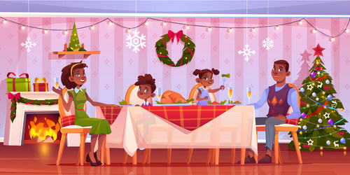 Family Dinner Cartoon Vector Images (over 5,500)